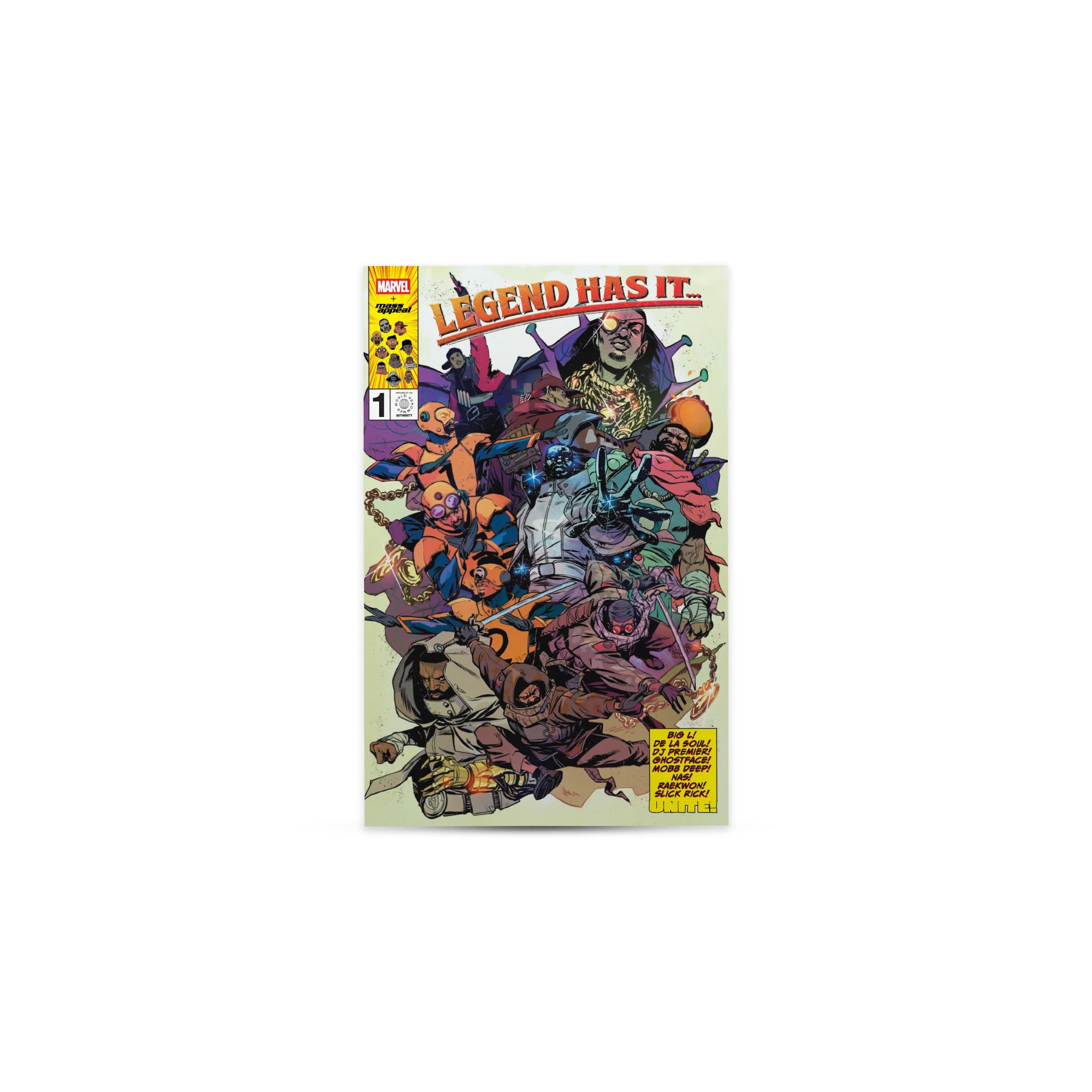 Mass Appeal x Marvel Presents - Legend Has It #1 – Mortars on Bricks